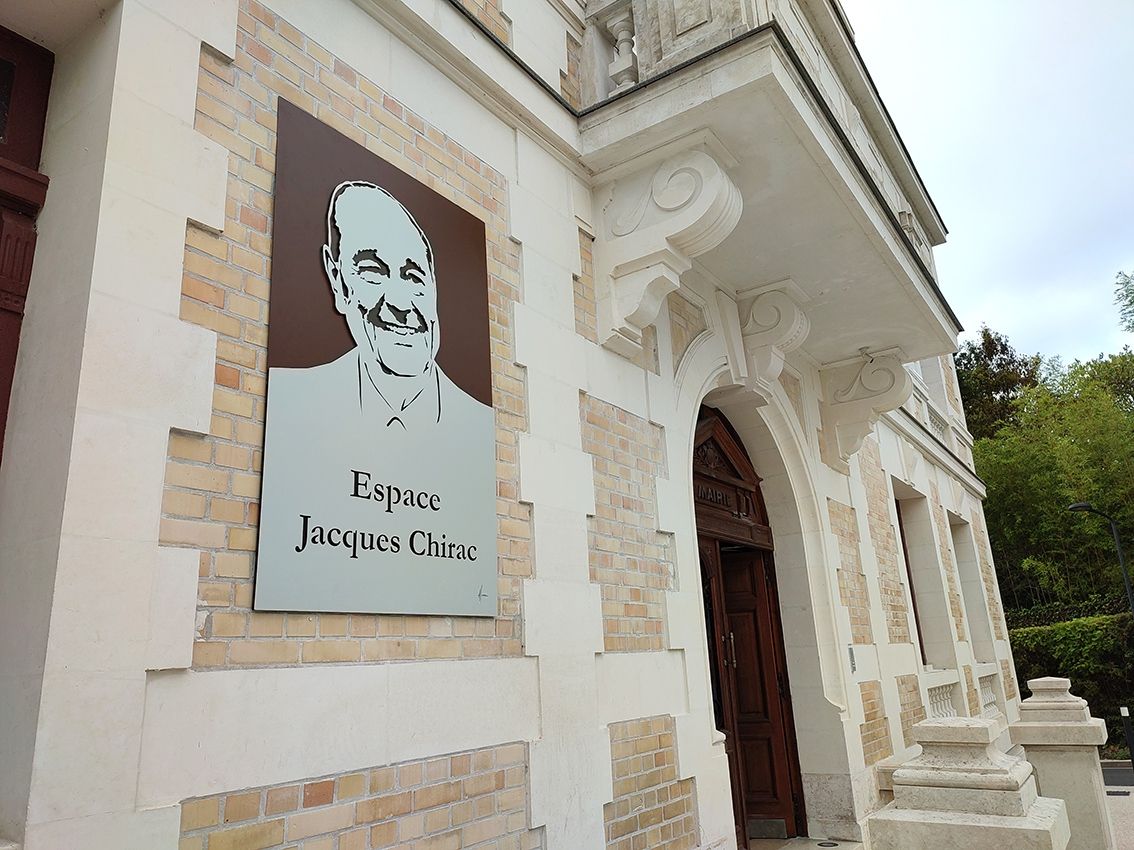 Inauguration espace Jacques Chirac - Samedi 30 septembre 2023 - Saint ...
