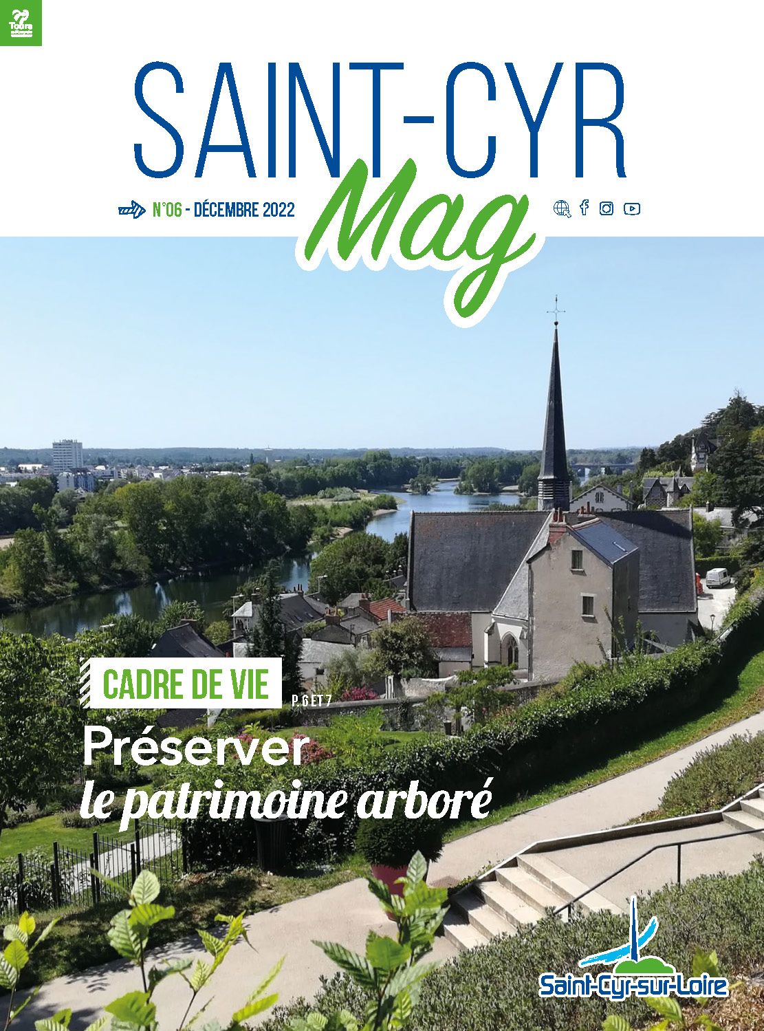 Saint-Cyr Mag n°06 - Décembre 2022 - Saint-Cyr-sur-Loire